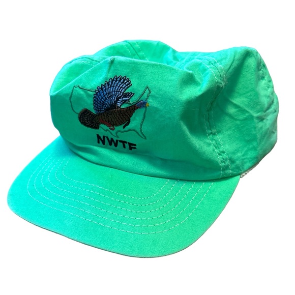 Accessories | Rare Retro National Wild Turkey Federation Trucker Hat ...